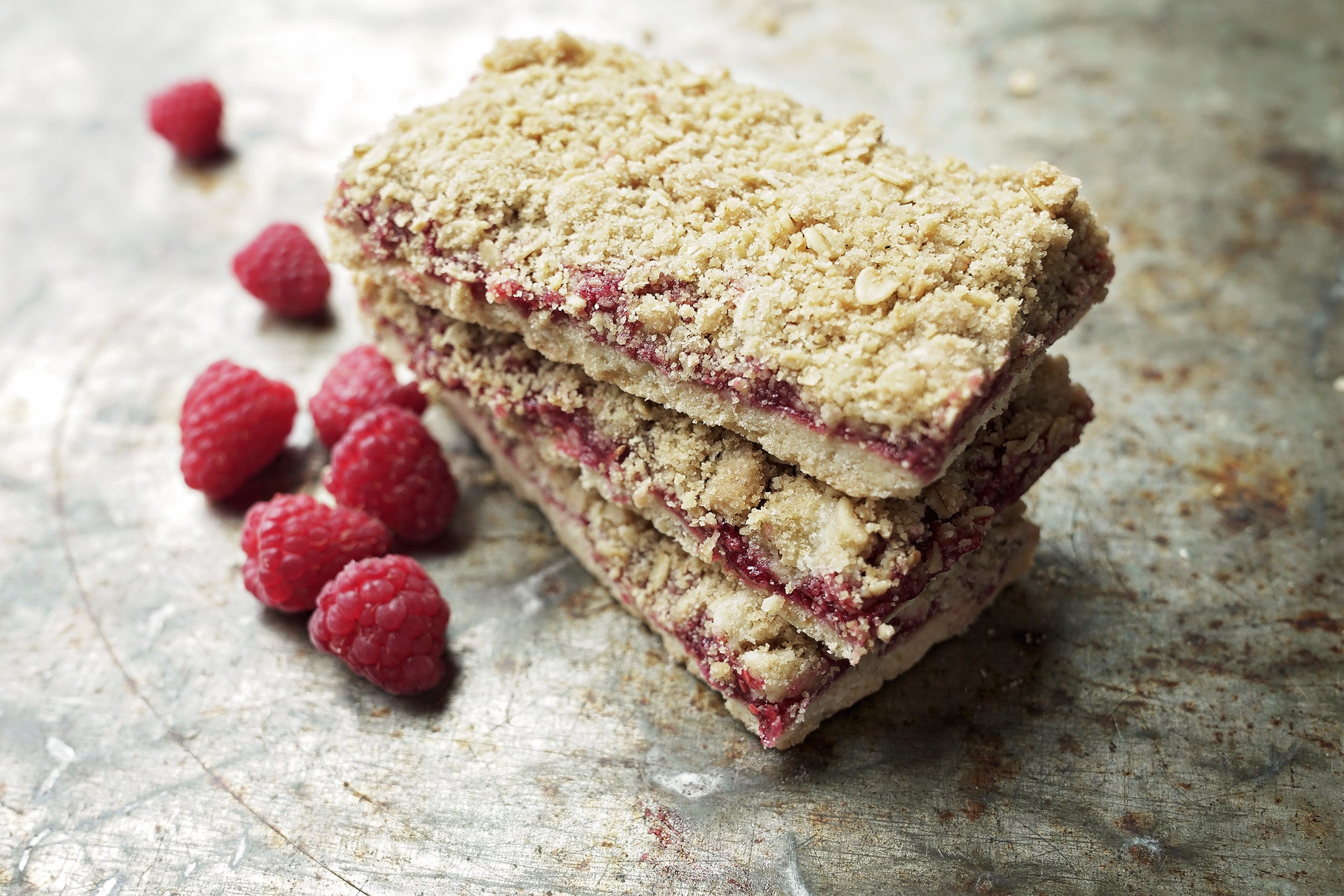 Raspberry Oat Bar | Macrina Bakery