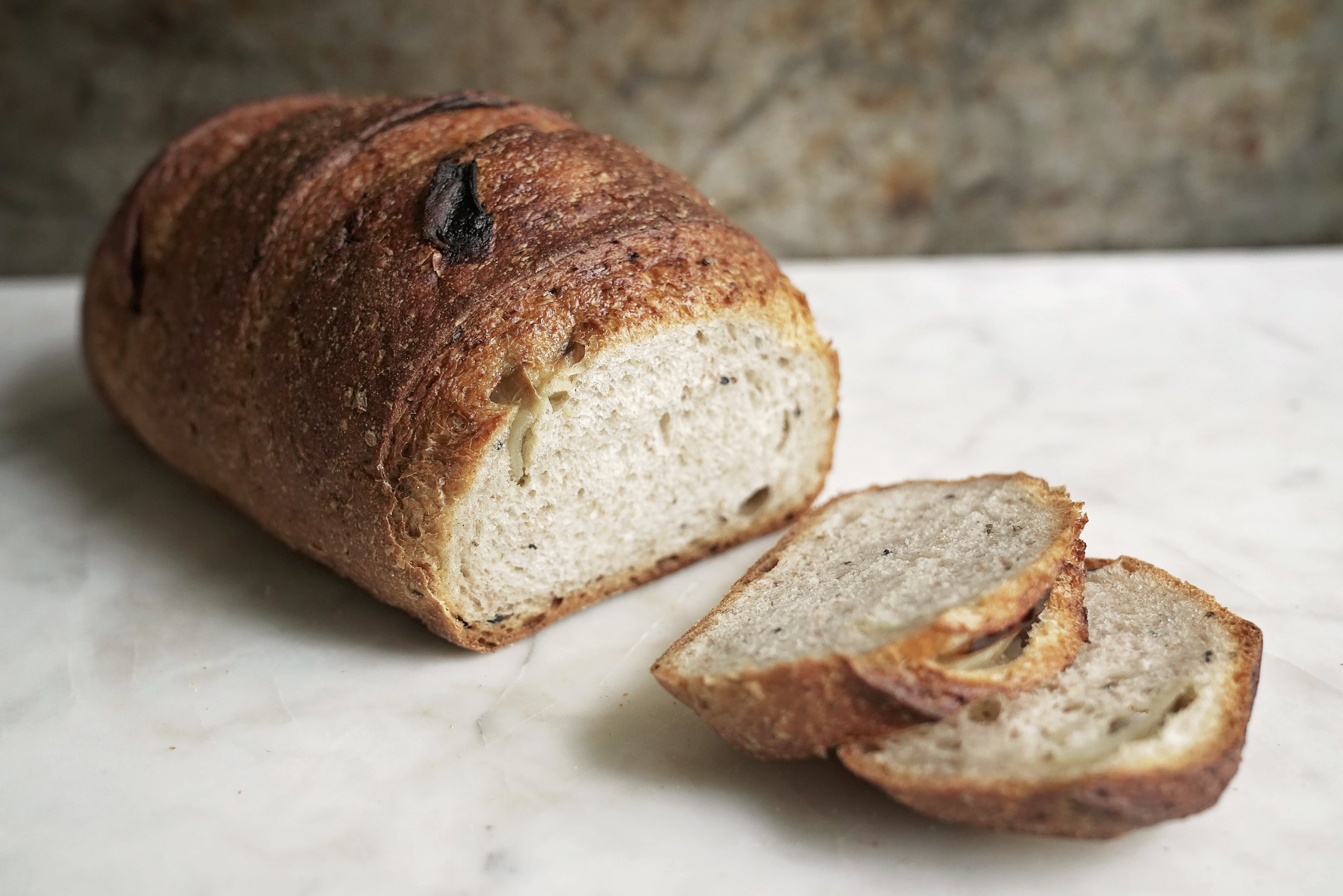 Onion Rye Loaf - 21 oz | Macrina Bakery